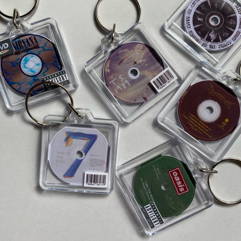 Mini CD Keychain | Photo Insert | Personalize dvd | Shopee Malaysia