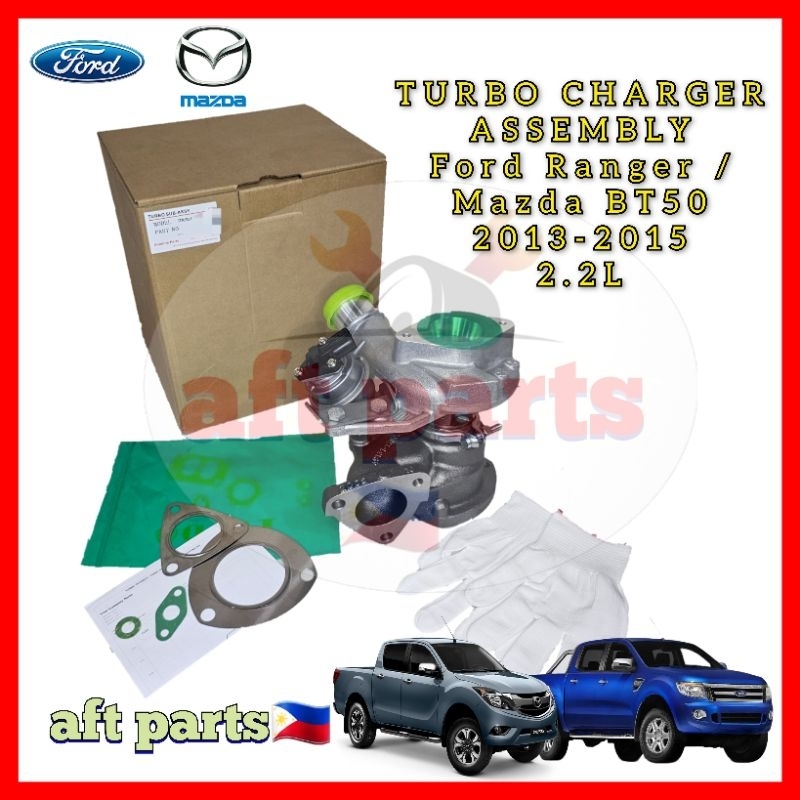 Ford Ranger Turbo Charger Assembly Mazda BT50 Turbocharger 2013 2014 ...