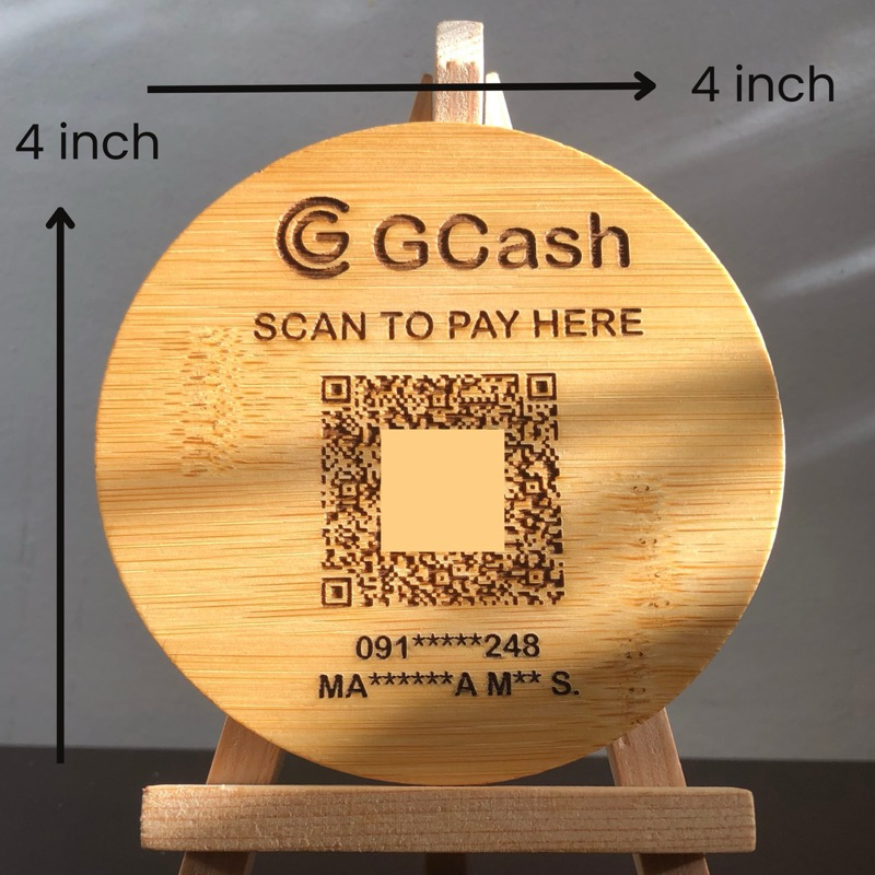 Signage for Business QR CODE standee ( gcash,paymaya,gotyme,bpi,bdo ...