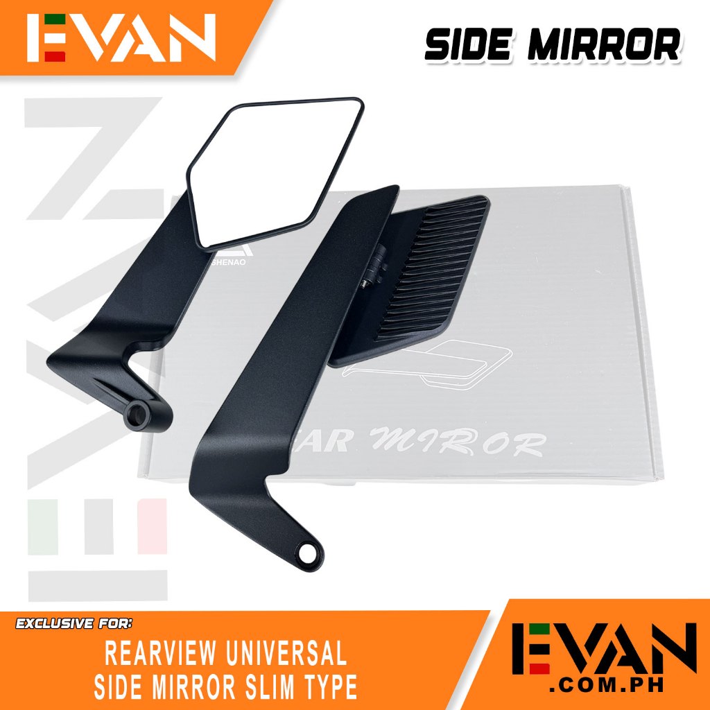 Universal Adjustable Rear View Stealth Side Mirror For Motorcycle 5727 ...
