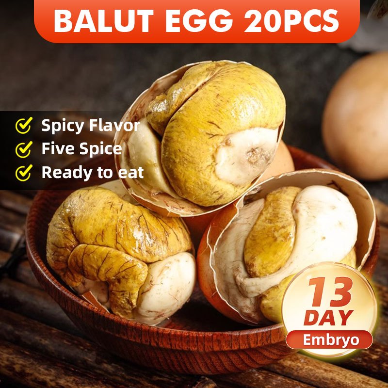 20PCS to Eat Balut Egg/Balot Spicy/Ostrich Egg/Flavored Balut/Salted ...