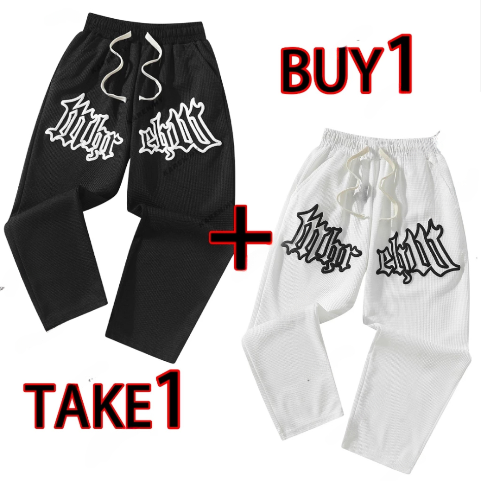 MX slocks pants for men loose straight cut pants Korean sweatpants ...