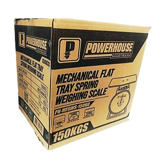 BUILDMATE Powerhouse 150kgs / 60kgs Mechanical Flat Tray Spring ...