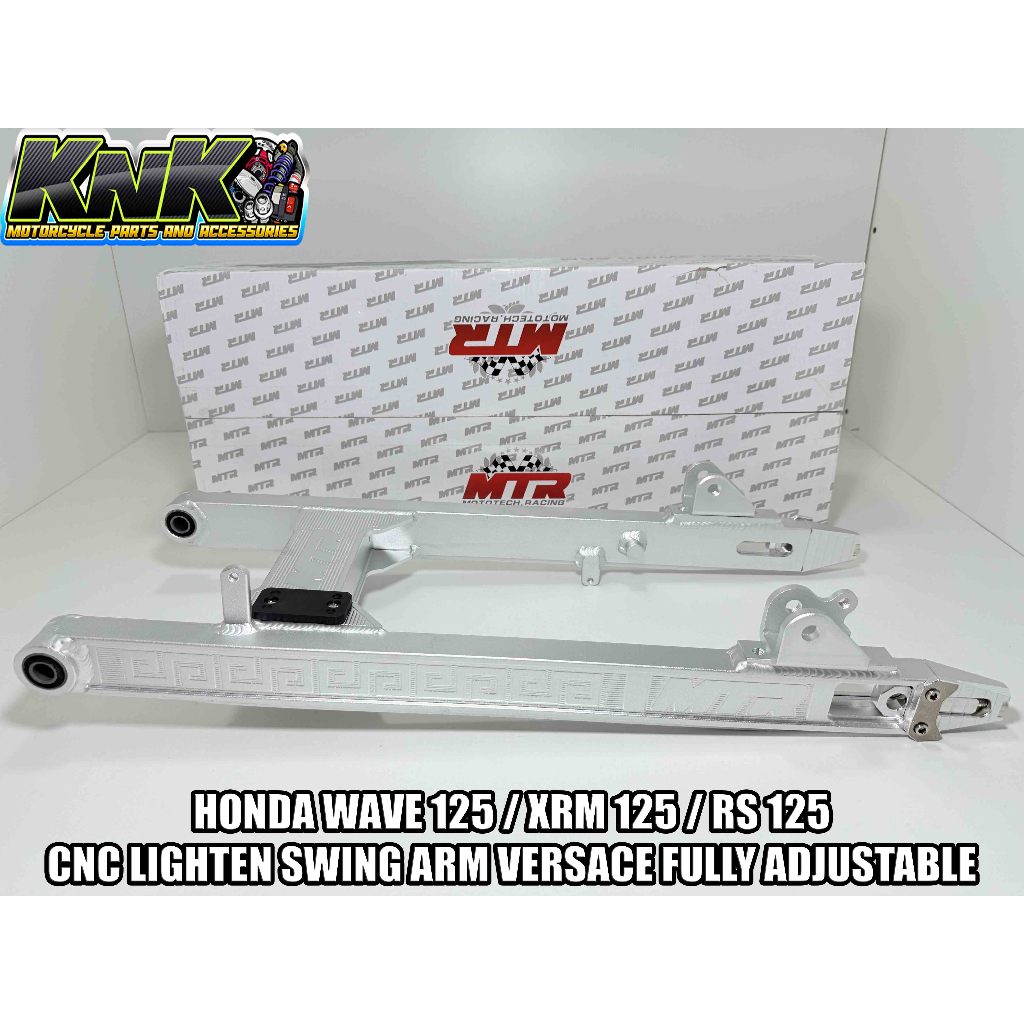 MTR VERSACE LIGHTEN SWING ARM FULL ADJUSTABLE FOR HONDA WAVE 125 / XRM ...