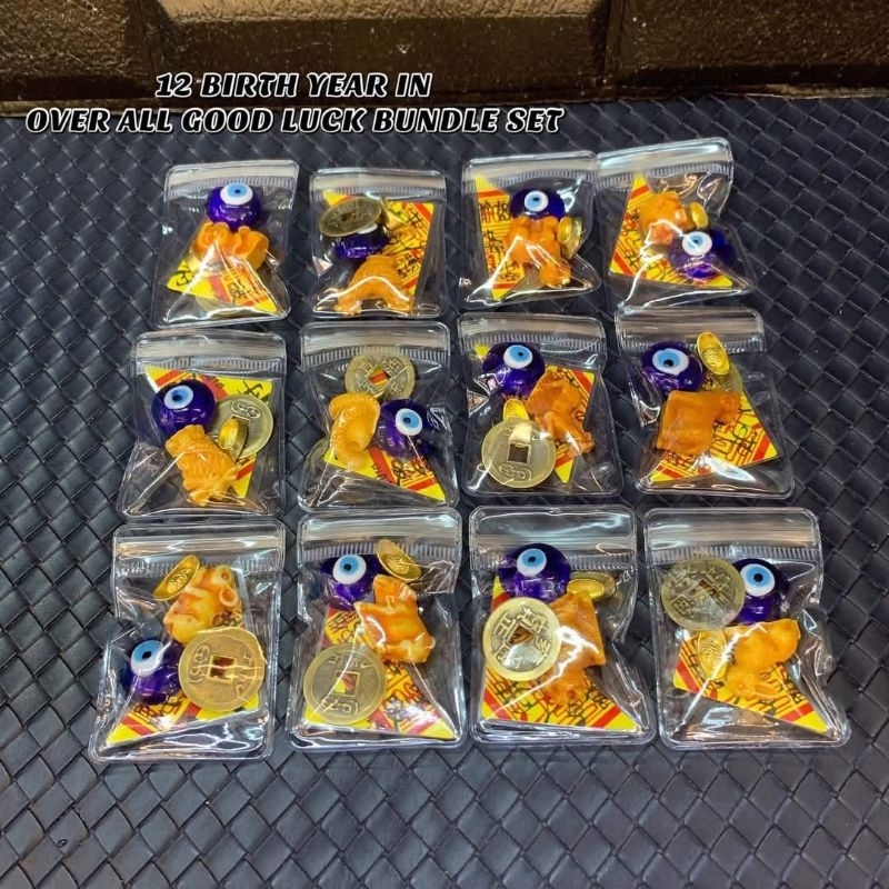 12 BIRTH YEAR IN OVER ALL GOOD LUCK BUNDLE SET | Shopee Malaysia