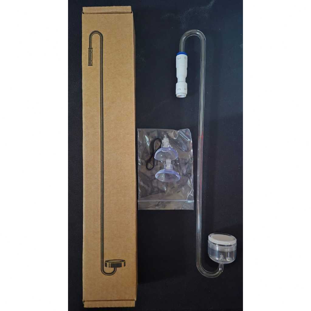Uuidear Acrylic Double U Co2 diffuser w/ plug connector | Shopee Malaysia