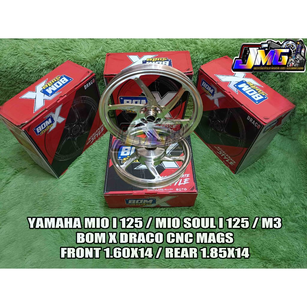 YAMAHA MIO I 125 / MIO SOUL I 125/ M3 BOM X DRACO CNC MAGS | Shopee ...