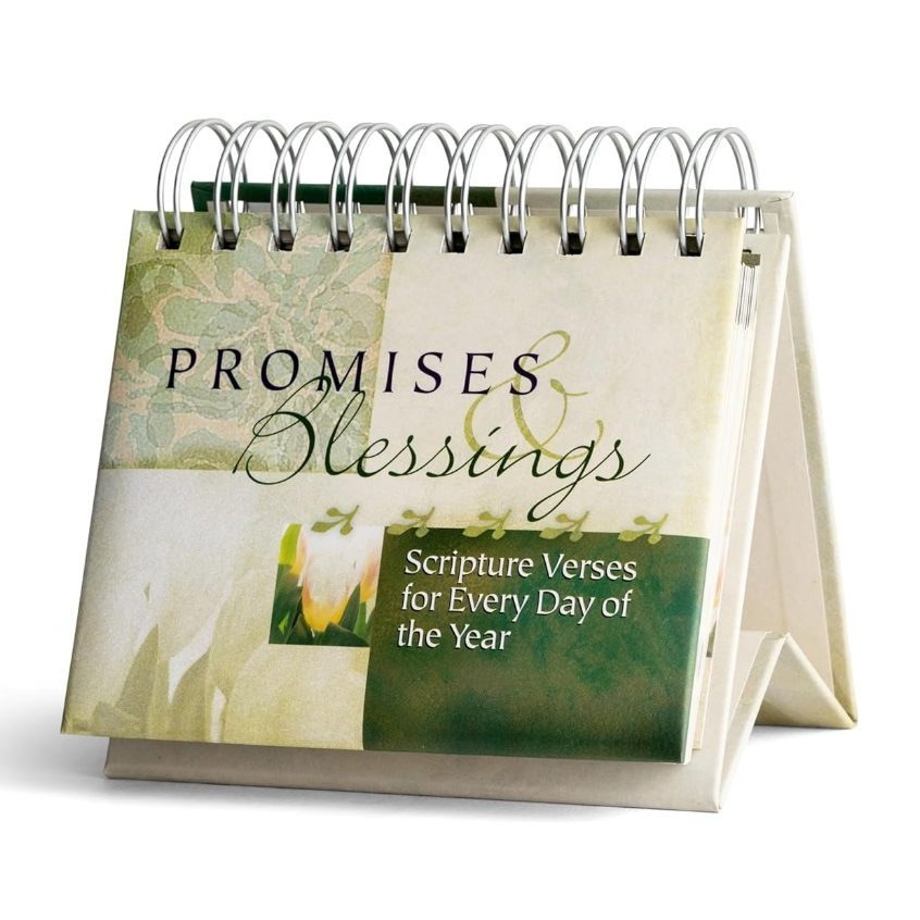 An Inspirational DaySpring DayBrightener - Perpetual Calendar ( Spiral ...
