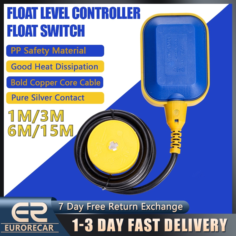 Float Switch Water Level Controller 1M 3M 6M 15M Electrical Water Level ...