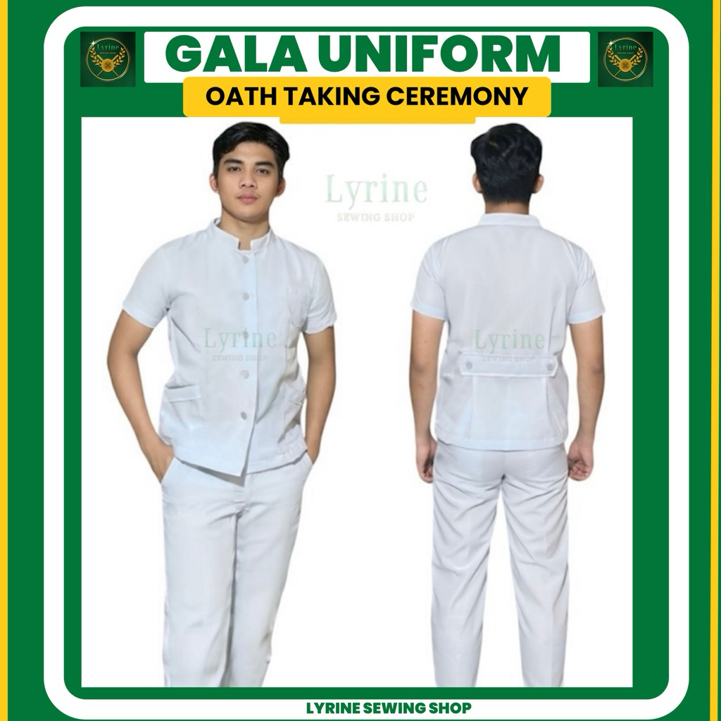 MALE GALA UNIFORM FOR OATH TAKING CEREMONY | Shopee Malaysia