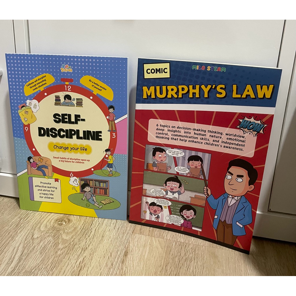 (NOT PIRATED) Murphy’s Law Comic Self-Discipline Tactics to Triumph ...
