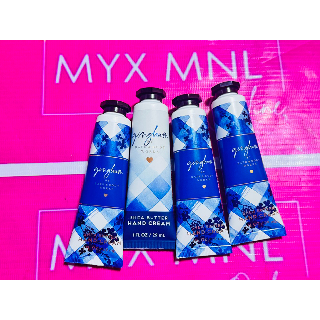 Bath & Body Works Gingham Blue Hand Cream - 29ml | Shopee Malaysia
