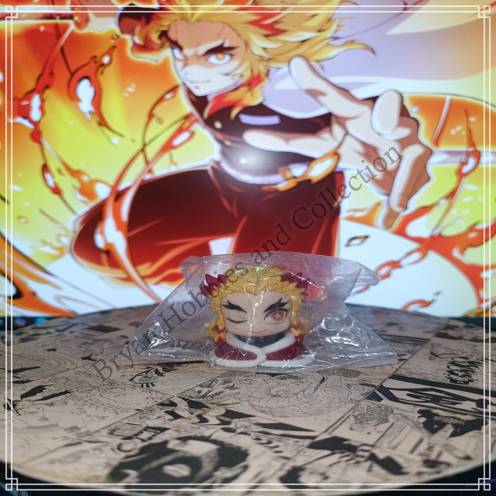 Authentic Rengoku Kyojuro of Demon Slayer Onemutan Second Form Stand ...