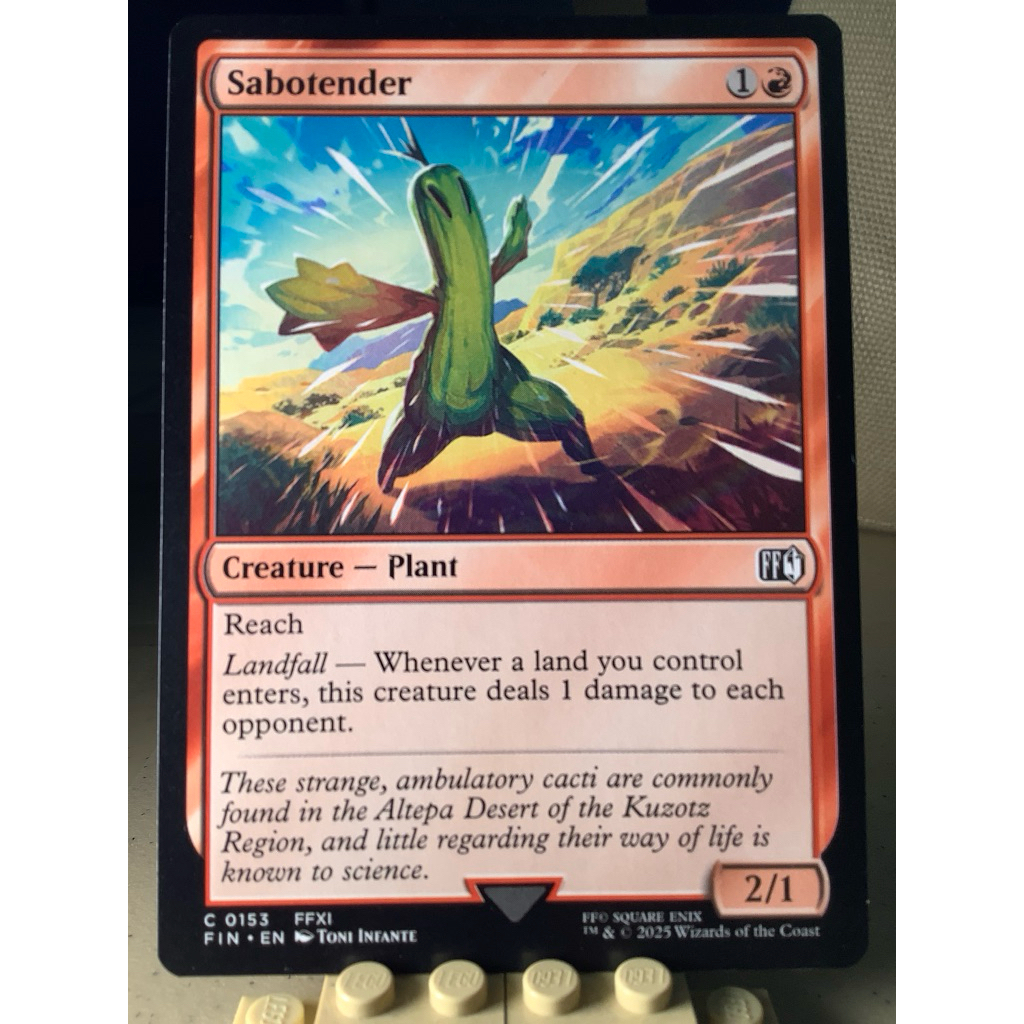 MTG - Sabotender (Universes Beyond: Final Fantasy) | Shopee Malaysia