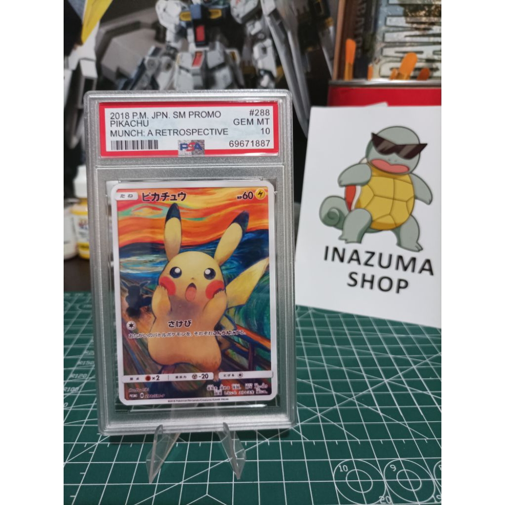 PIKACHU MUNCH PSA10 (REPLICA) | Shopee Malaysia