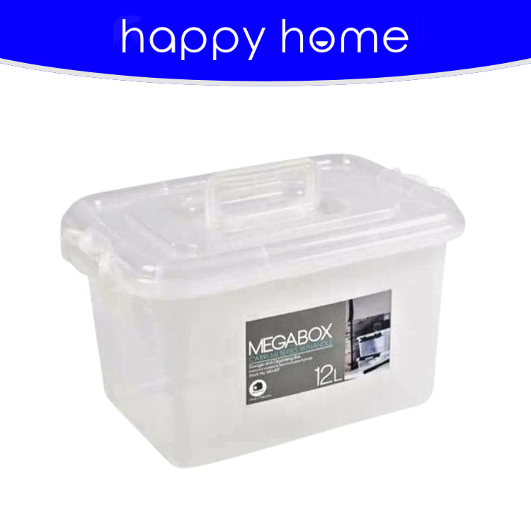MegaBox Storage 636 CARRIE MI SERIES 6.5L / 12L/18L Transparent (UEM ...