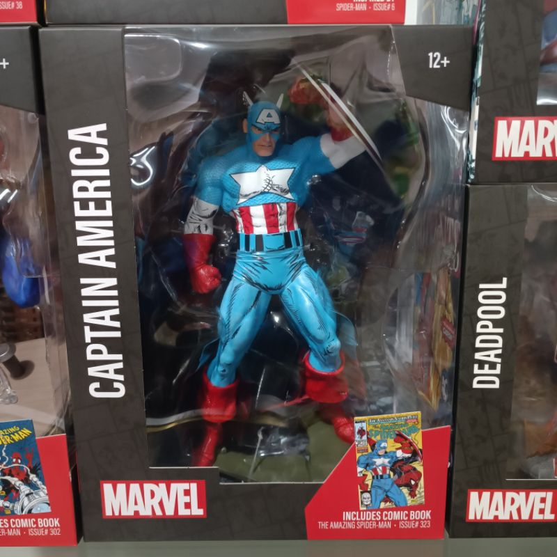 McFarlane Marvel Comics Captain America (The Amazing Spider-Man 323) 1/ ...