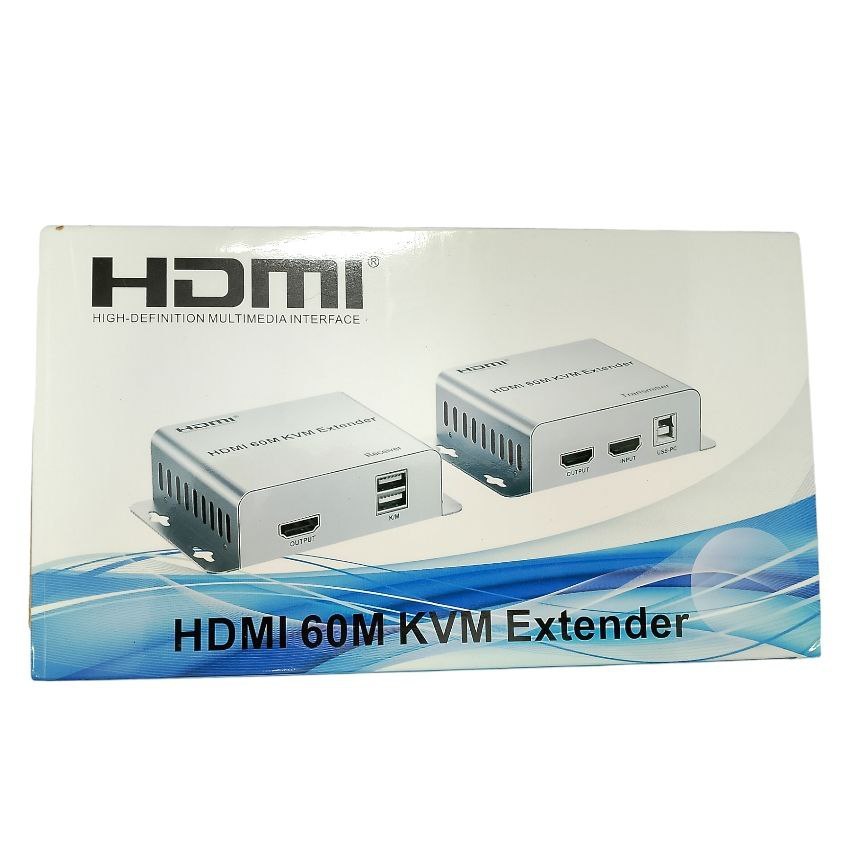 HDMI KVM Extender HDMI USB extender over cat5e/6 60 Meter 1080P with ...