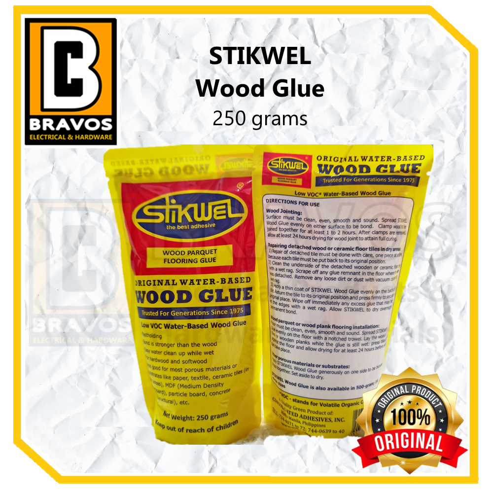 PER BOX 250g SACHET Stikwel Wood Glue Parquet Flooring Glue Water Based ...