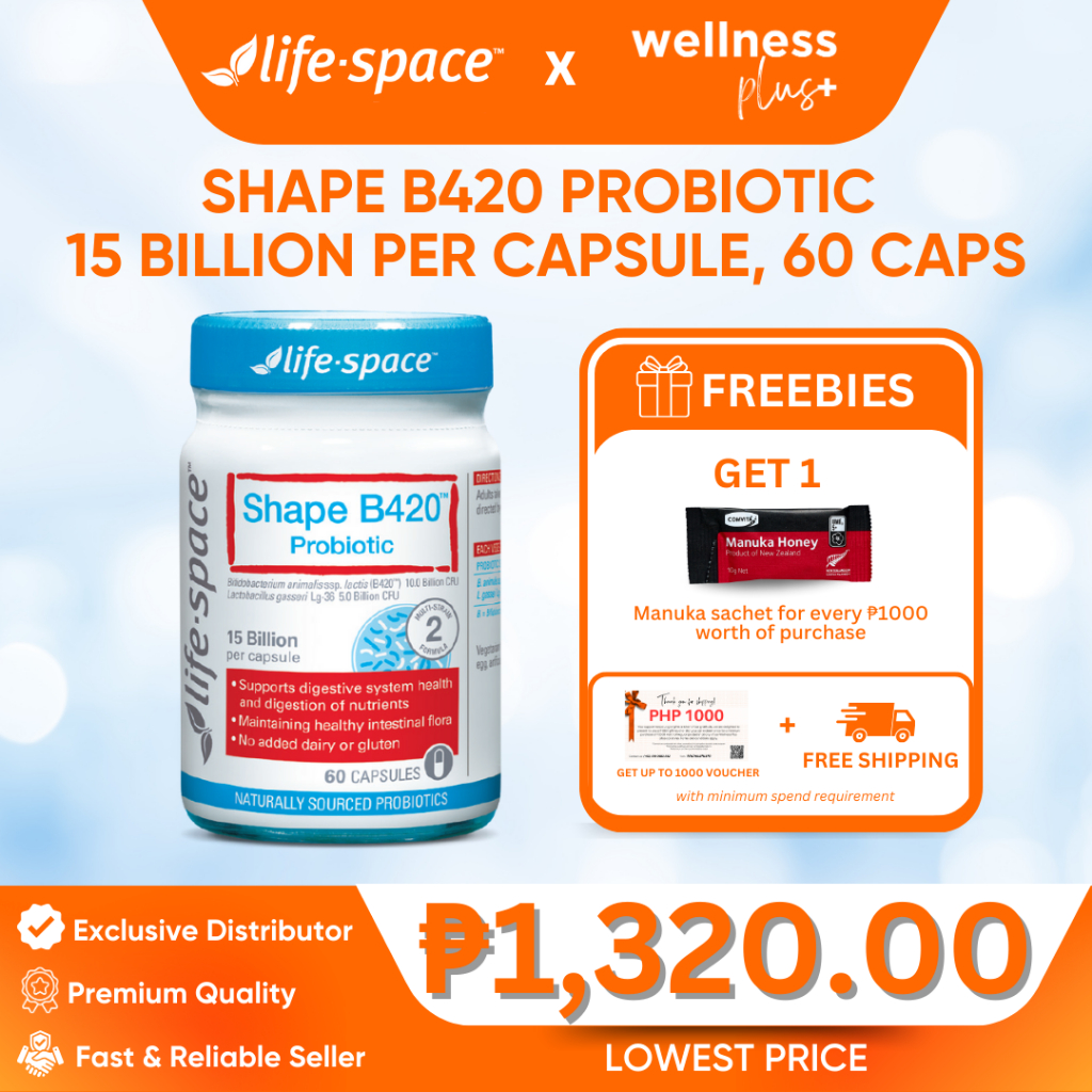 Life-Space Shape B420 Probiotic 60 Capsules | Shopee Malaysia