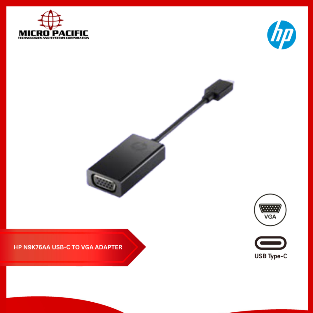 - HP N9K76AA USB-C to VGA Adapter - Connect and Display with Ease | Shopee Malaysia