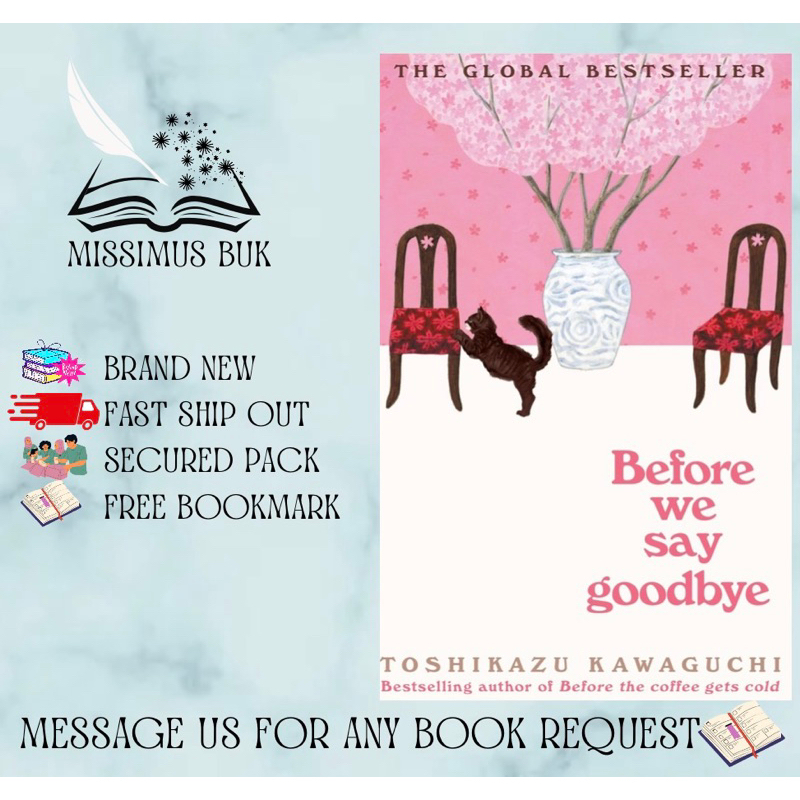 Before We Say Goodbye by Fiona Valpy - with free bookmark | Shopee Malaysia