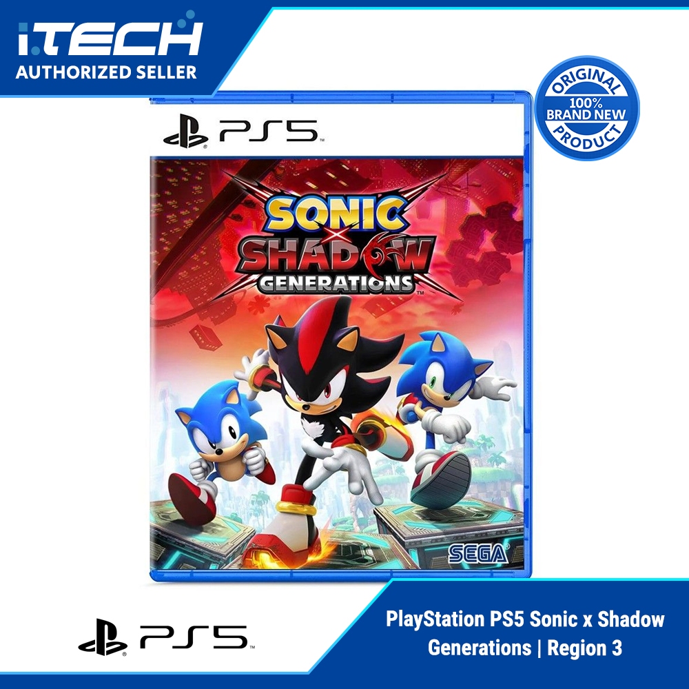 PlayStation PS5 Sonic x Shadow Generations | Region 3 | Shopee Malaysia