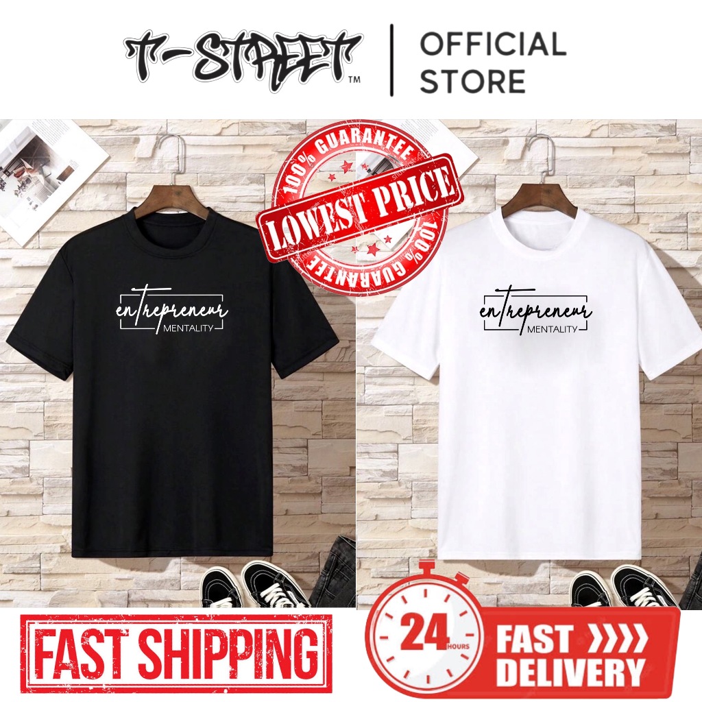ENTREPRENEUR MENTALITY MINIMALIST AESTHETIC STATEMENT TSHIRT (UNISEX ...