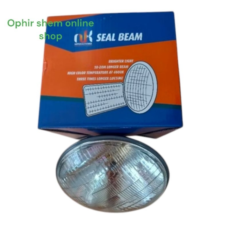 NK HALOGEN SEALED BEAM HEAD LIGHT H6014 12V 75/70W | Shopee Malaysia