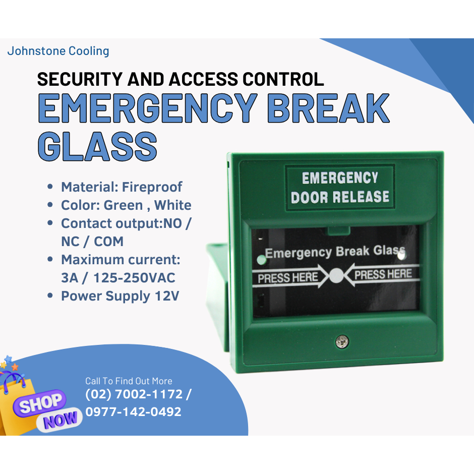 Green Fire Alarm Switch Break Glass Manual Call Safety Alarms Security ...