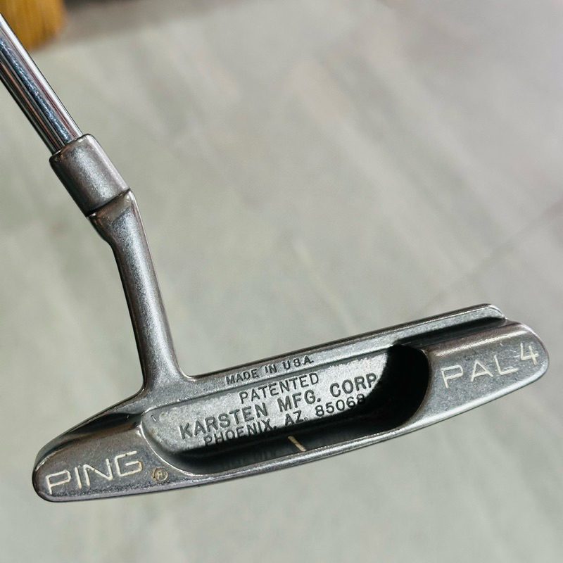 PING PAL 4 KARSTEN Golf Putter 85068 Vintage Collectible Steel Shaft from Japan - PreOwned ...