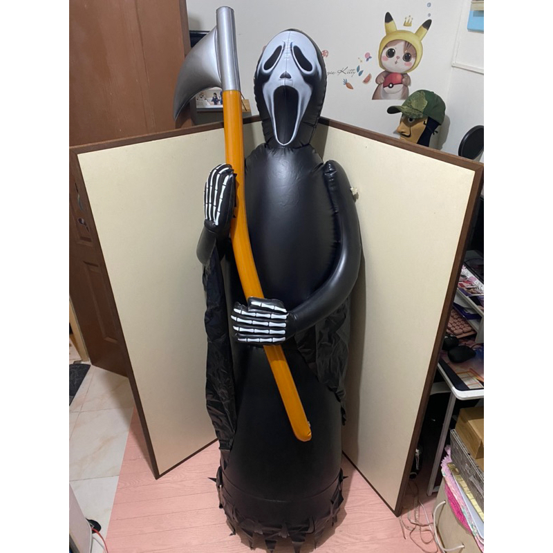 Rubies Japan Lifesize Scream Ghostface Inflatable Halloween Decoration ...