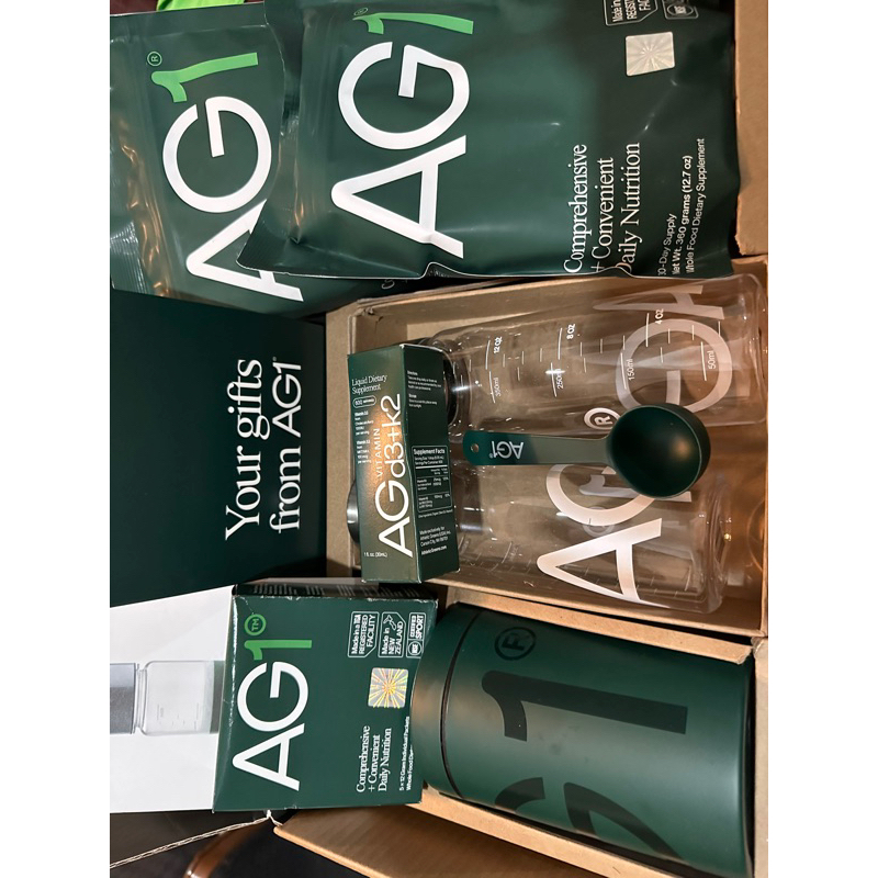 Athletic Greens Welcome Kit AG1 Andrew Huberman | Shopee Malaysia