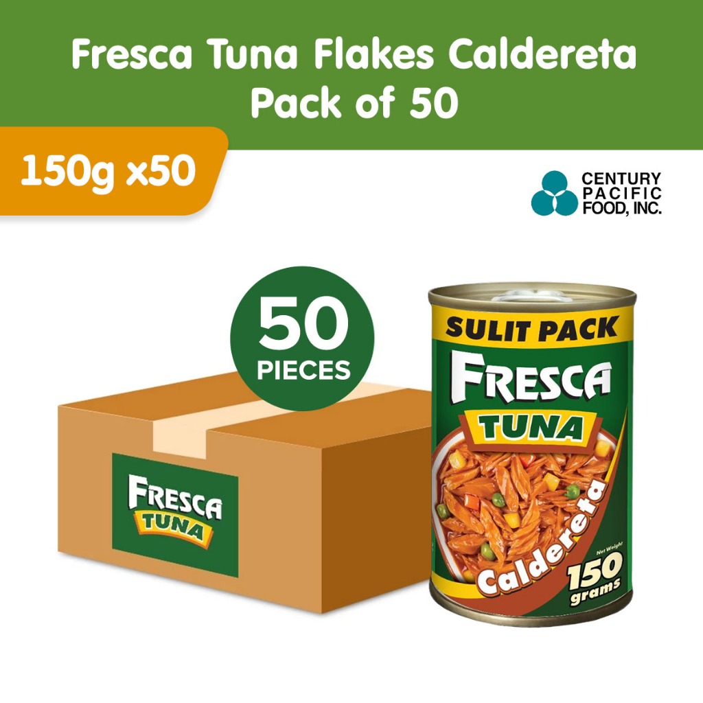 Fresca Tuna Flakes Caldereta 150g Pack of 50 | Shopee Malaysia