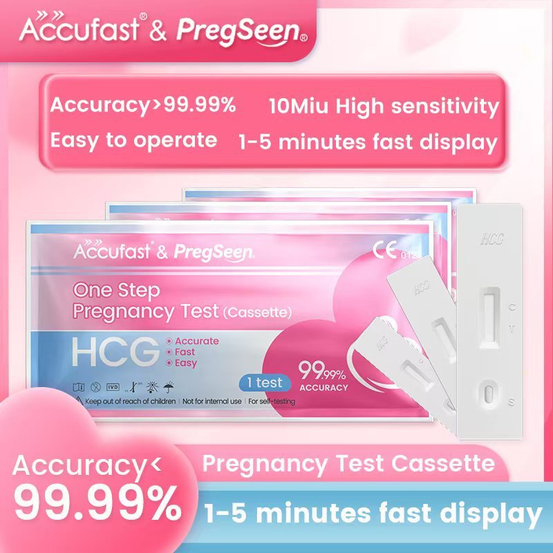 ACCUFAST Early Pregnancy Test Kit Cassette Advan One Step HCG Casette ...