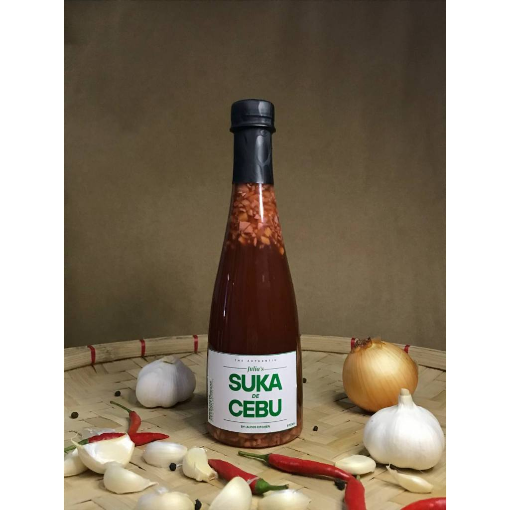 Julia's Suka de Cebu 500ml (Native Coconut Spiced Vinegar) Spicy and ...