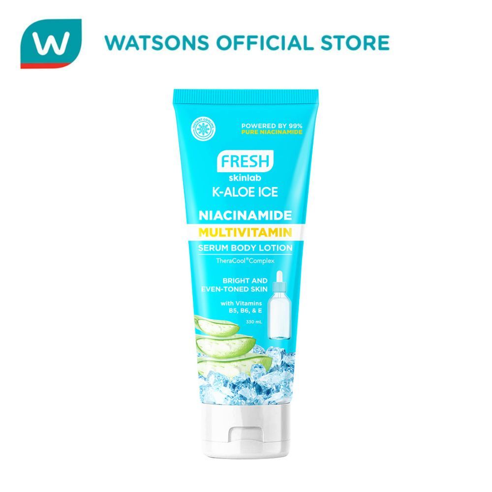 FRESH Skinlab K-Aloe Ice Niacinamide Multivitamin Serum Body Lotion ...