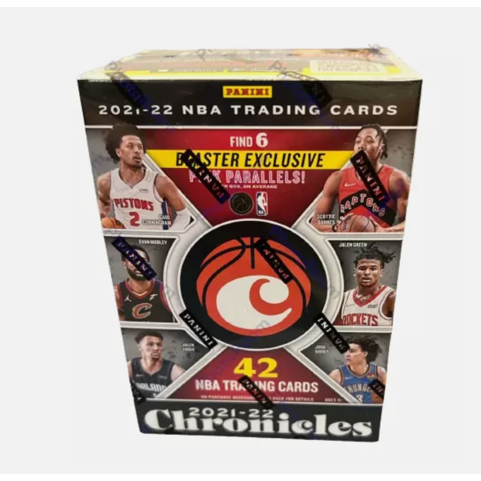 2021-2022 Panini Chronicles NBA Basketball Blaster Box 42 CARDS PER BOX - Cade Cunningham ...