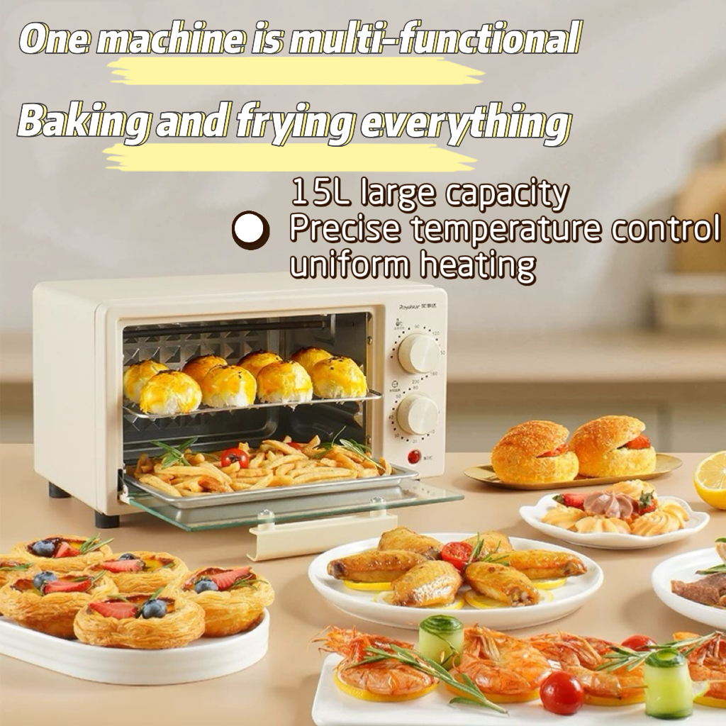 15L Electric Oven Multipurpose Electric Baking for Cake Kitchen ...