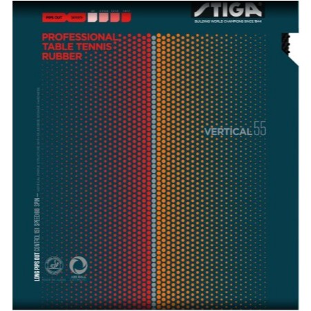 LongPips Ox Stiga Vertical 55 Rubber long Pimples Pips table tennis ...