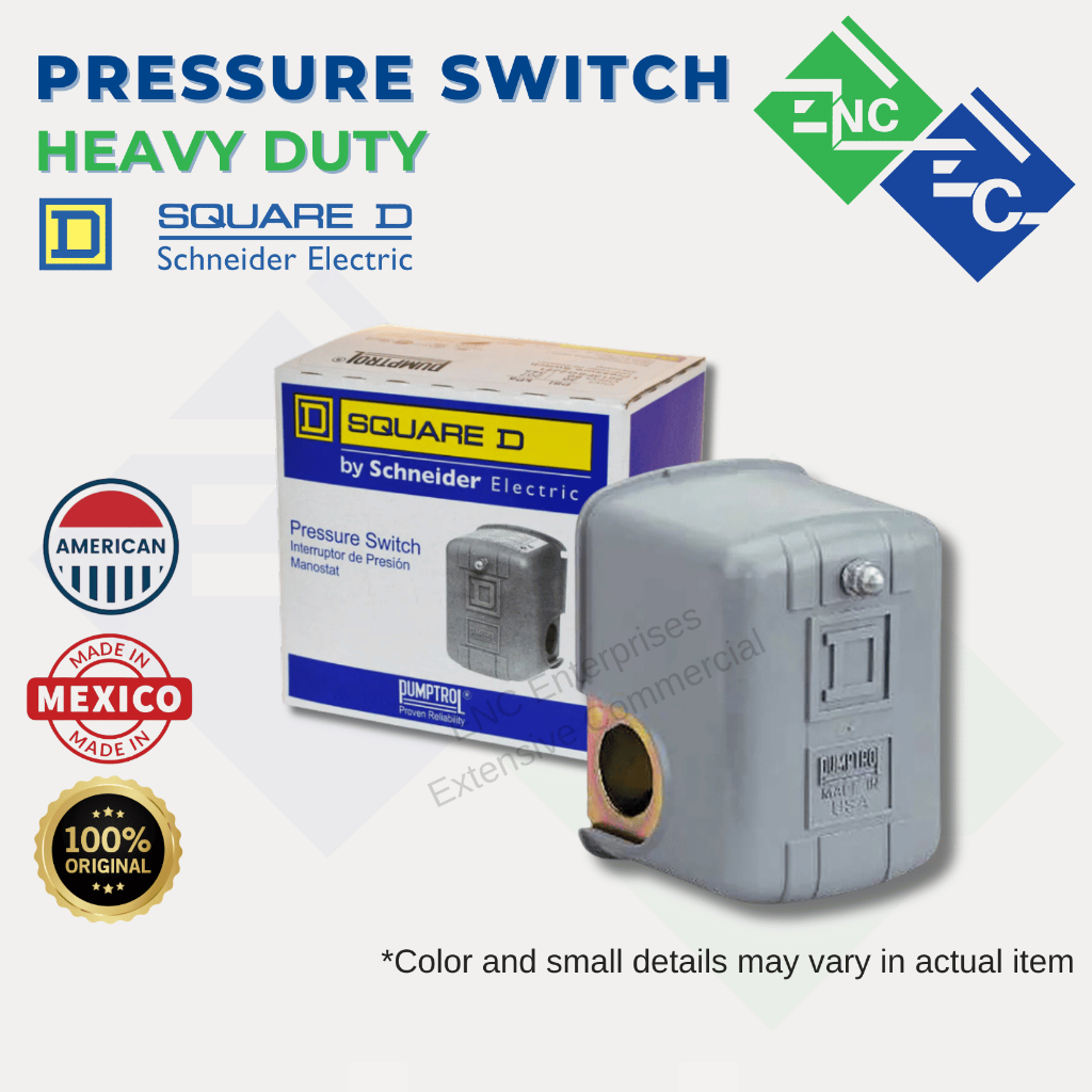 Pressure Switch | Square D Brand | Class A and Available | Shopee Malaysia
