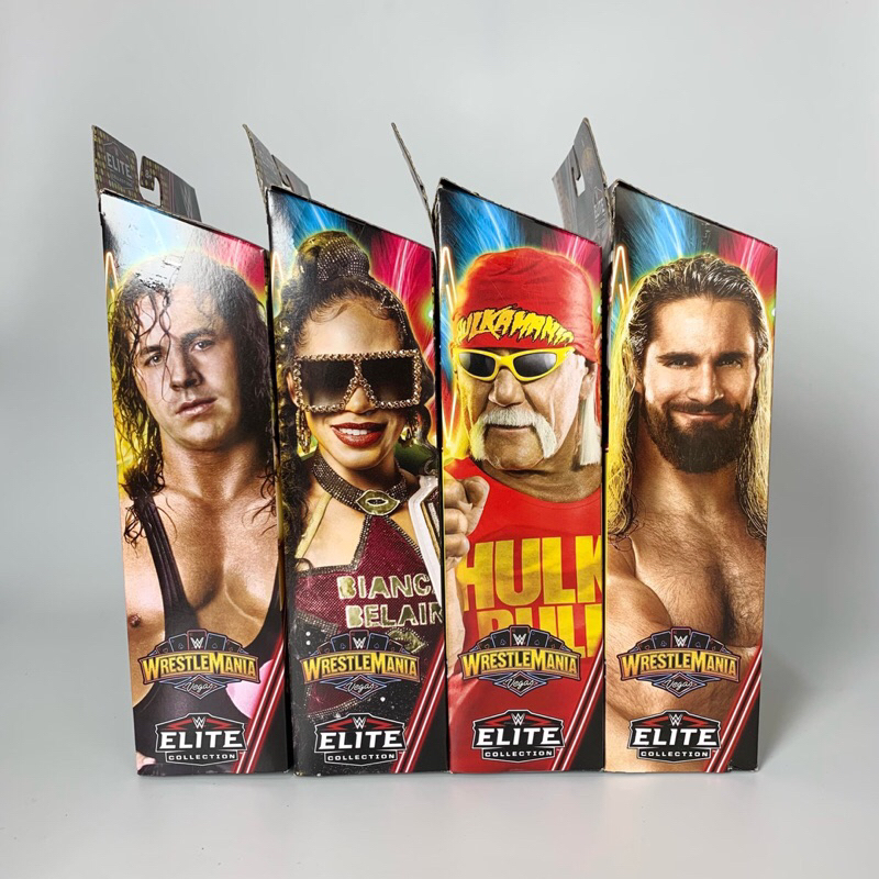 WWE Wrestlemania Elite Action Figures (KLB) | Shopee Malaysia