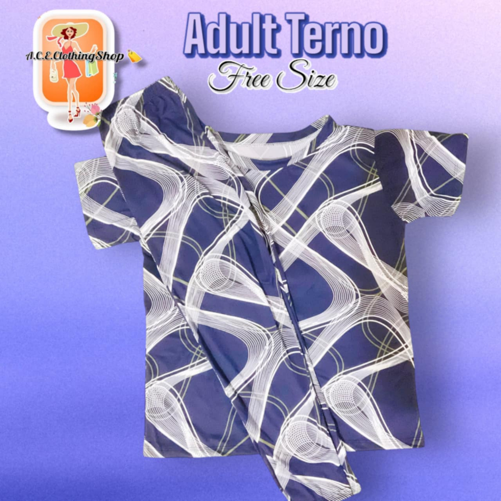 Adult terno Leggings and Shorts (small to medium body frame) | Shopee ...