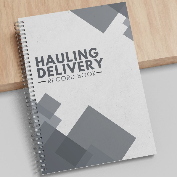 Delivery Record Keeping Notebook, Logistics Management - Hauling ...