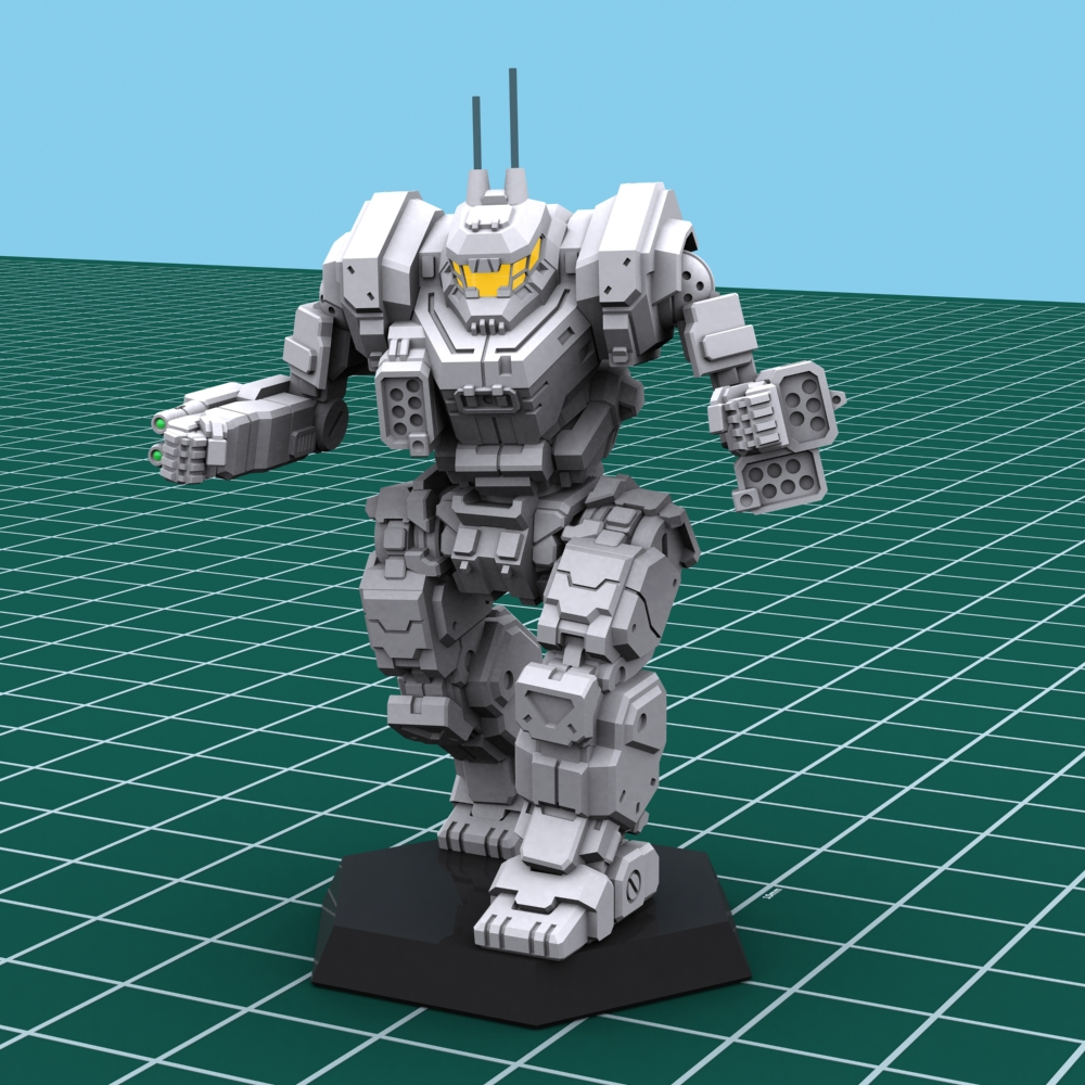 Kintaro Medium BattleMech (Battletech Proxy) | Shopee Malaysia