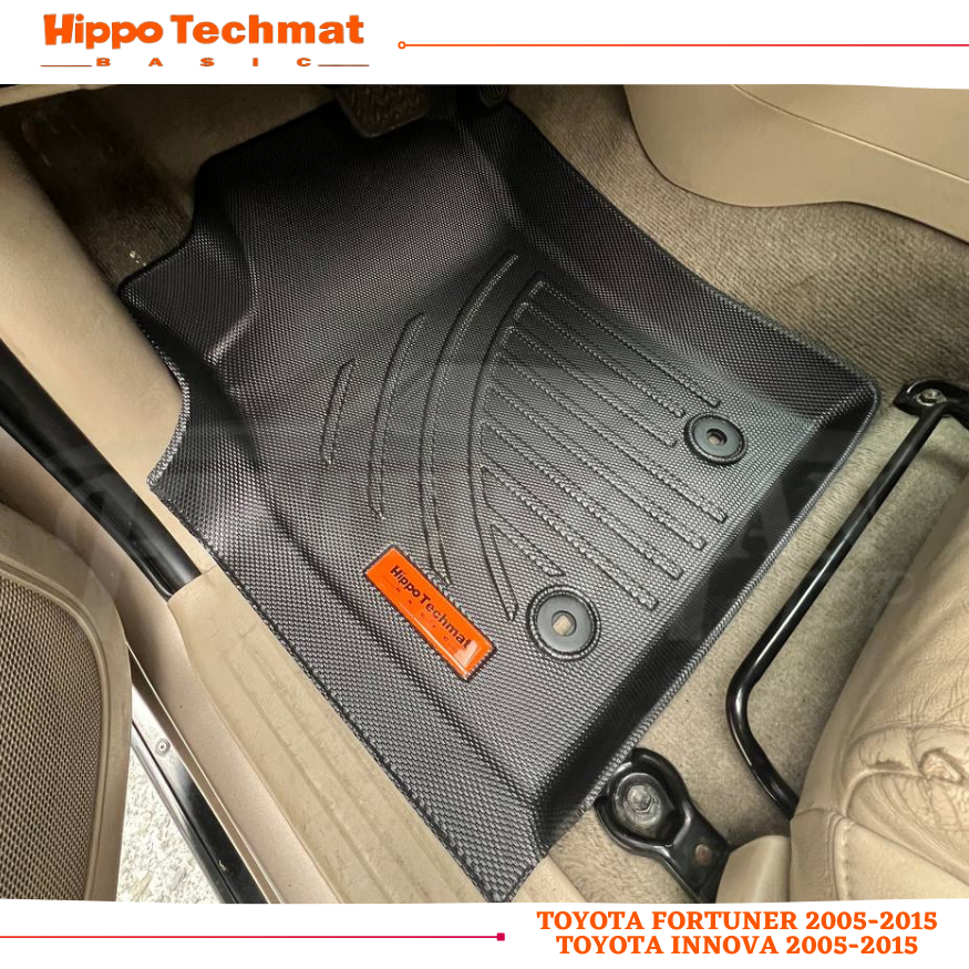 TOYOTA FORTUNER/ TOYOTA INNOVA 2005-2015 GEN 2 Hippo Techmat Basic Deep ...