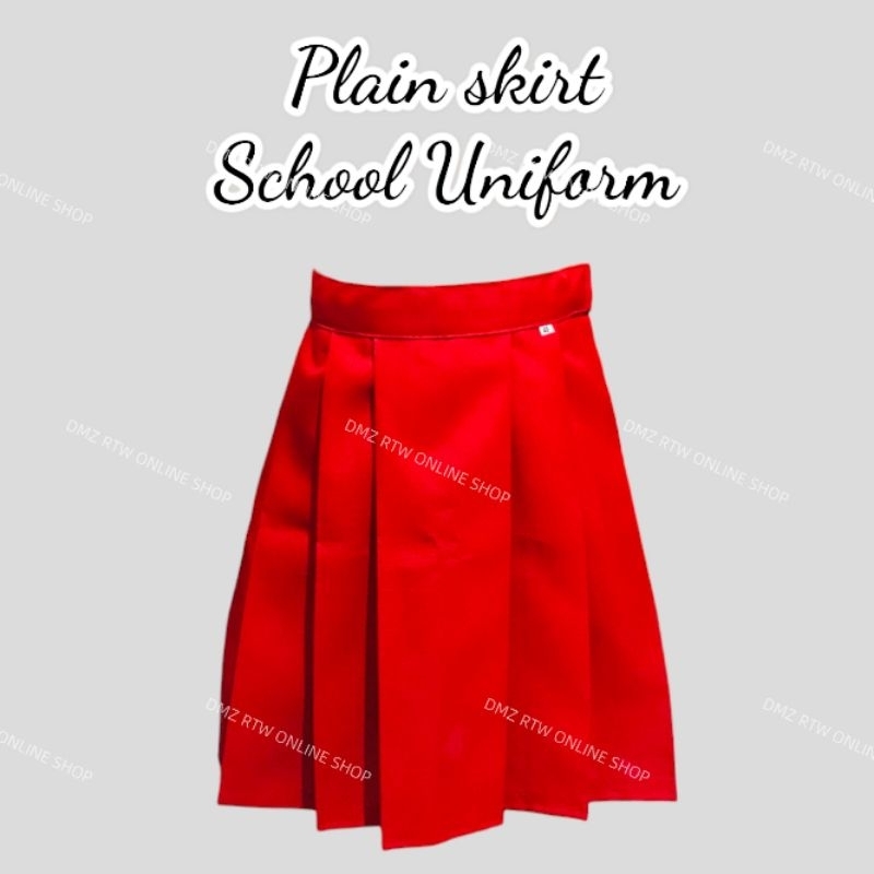RED PALDA NO JUMPER SCHOOL UNIFORM | Shopee Malaysia
