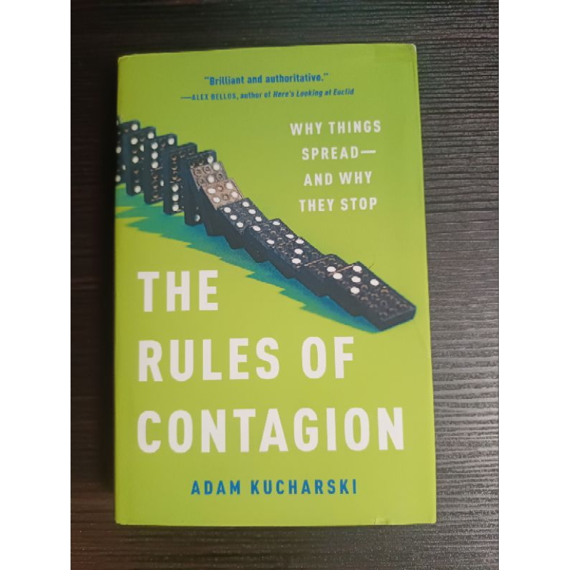 THE RULES OF CONTAGION: WHY THINGS SPREAD—AND WHY THEY STOP by ADAM ...