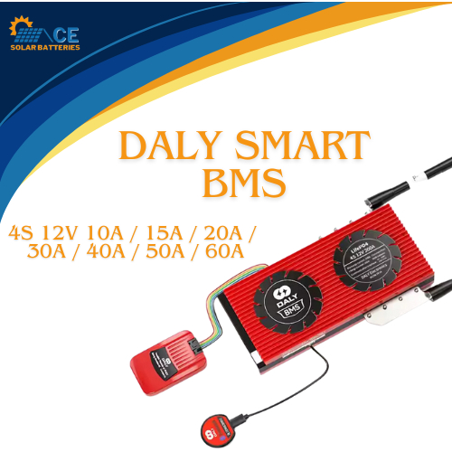 NEW DALY BMS Lifepo4 4S 12V 10A / 15A / 20A / 30A / 40A / 50A / 60A For LiFePo4 Batteries ...