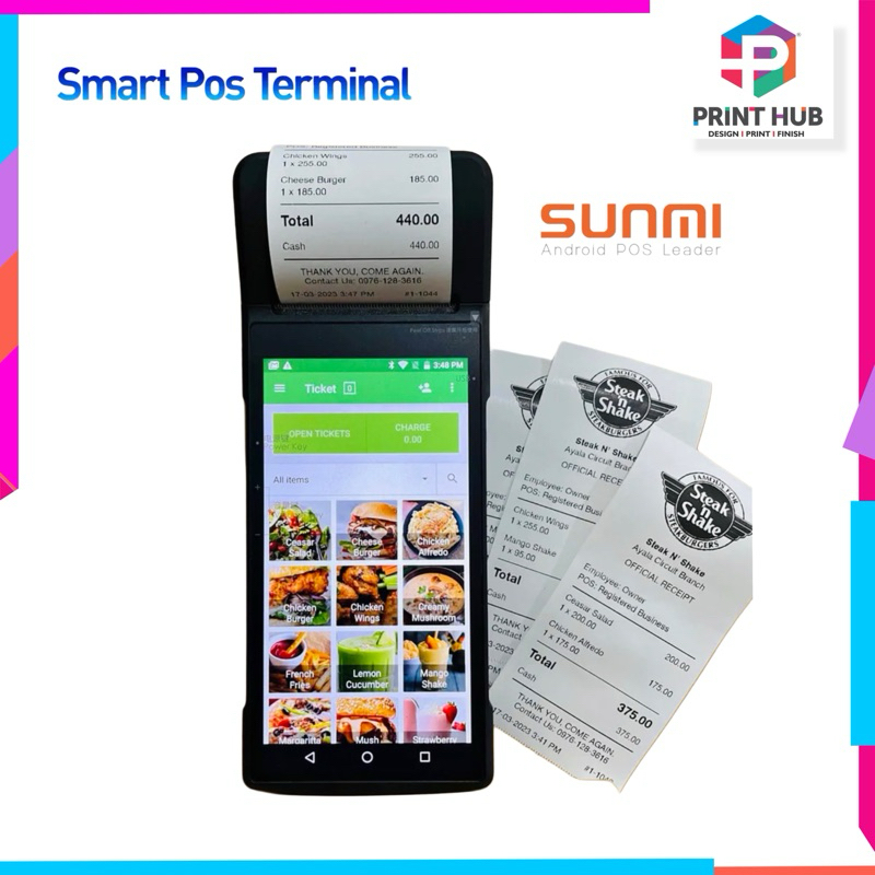POS Handheld POS Sunmi V2 Pro/ iMin Swift 2 Pro 32GB with 1 year ...